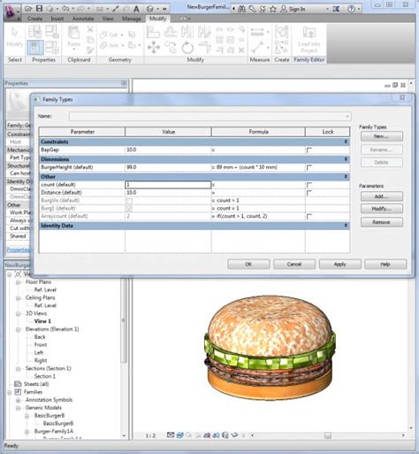parametric copies autodesk revit autocad forums