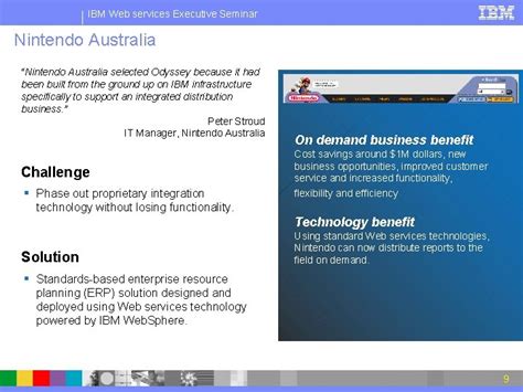 Ibm Web Services Executive Seminar Enterpriseready Web Services