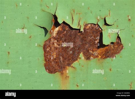 Rust And Paint Texture Stock Photo Alamy