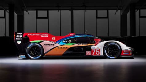 Porsche Penske Motorsport Sends Three 963 With A Special Livery To Le