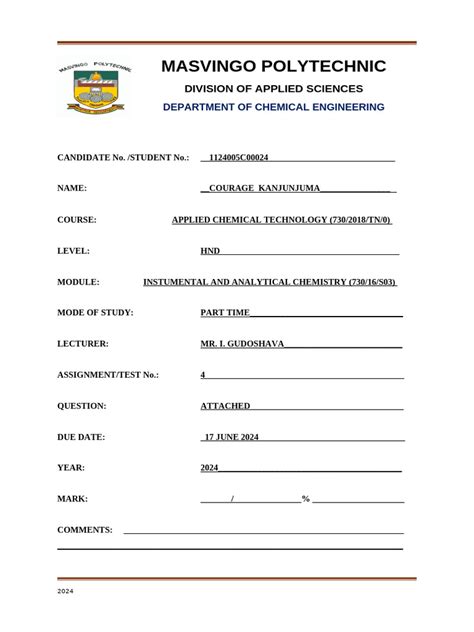 Anachem Ass 4 Pdf High Performance Liquid Chromatography Techniques