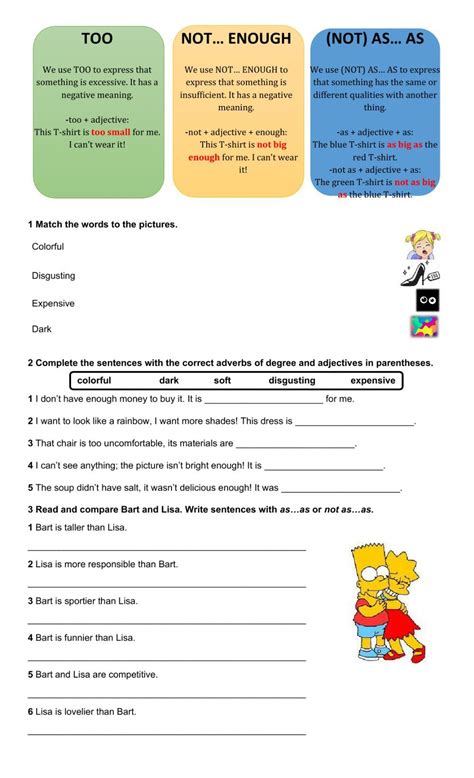 Year Adverbs Of Degree Worksheet Hot Sex Picture