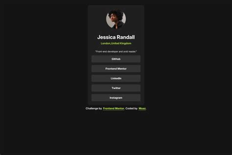 Frontend Mentor Responsive Profile Card Using Html And Css Coding