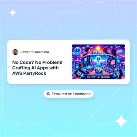 Hashnode On Linkedin No Code No Problem 🧙‍♀️ Rewanth Tammanas
