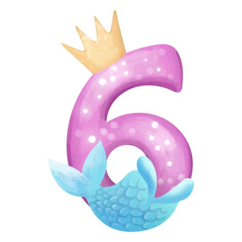 My 8th Birthday Mermaid Svg Eps Png Clipart Cut File