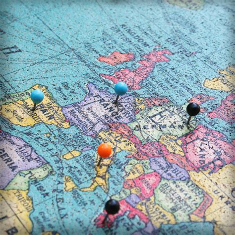 map push pins travel map pins