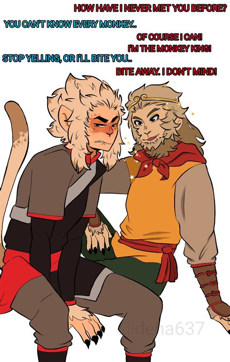 Dlu183ki On Twitter Wukong 96 Meets Junhie And Experiences A Crush 😳