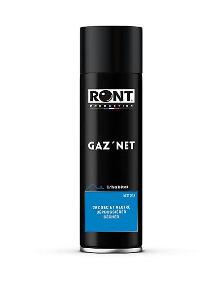 Aérosol Gaznet Séchage Et Dépoussiérage Ront Production 400ml