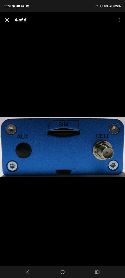 Multitech Mtc Mat1 B03 Multiconnect Cell Blue With Antenna