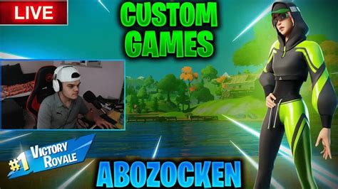🔴fortnite Live 🏆custom Games🏆 💎abozocken💎 Fortnite Live Deutsch