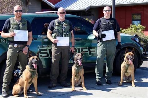 Jackson Co Sheriffs Office K9 Unit Completes Yearly Training Kobi