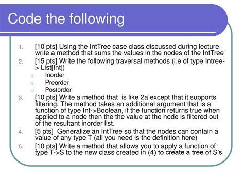 Programming Assignment 2a Ppt Download