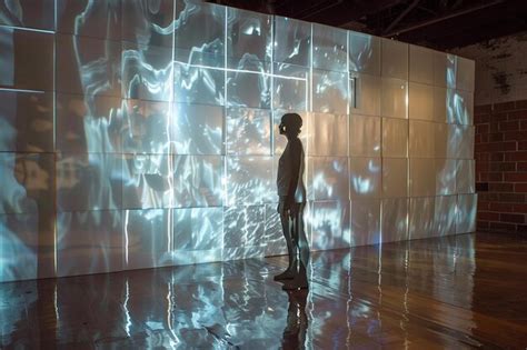 Innovative Installations Engaging Viewers Ar Generative Ai Premium Ai Generated Image