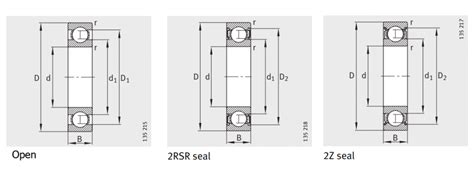 Fag 6005 Deep Groove Ball Bearing 6005 25x47x12mm