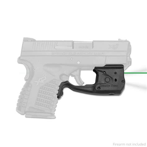 Crimson Trace Ll 802g Laserguard Pro Springfield Xd S Green Laser Sight