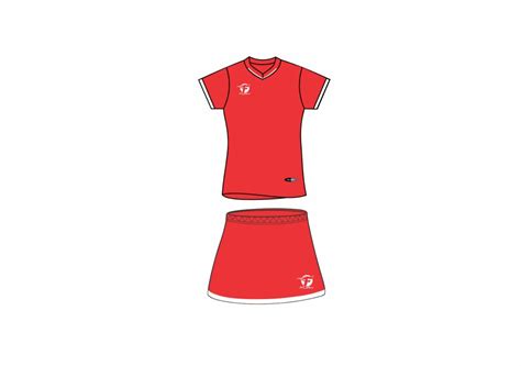 Red Netball Solly M Sports Online Store