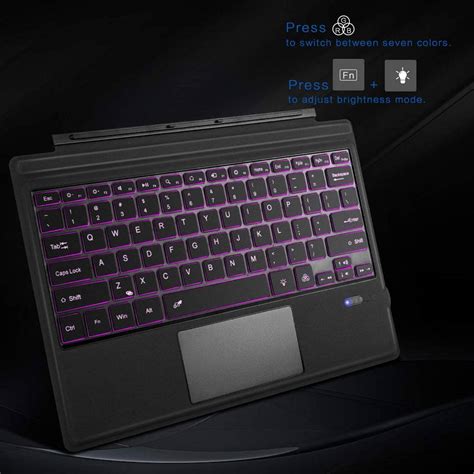 Tecphile Wireless Surface Pro Keyboard 34567 Concept Kart
