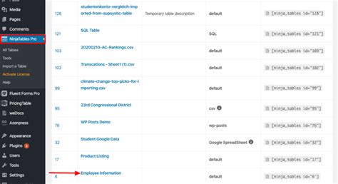 Conditional Column Formatting Wp Manage Ninja