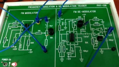 frequency modulation and demodulation with spectrum analysis youtube