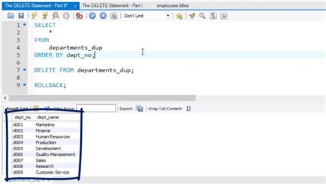 sql delete statement explained data science pr