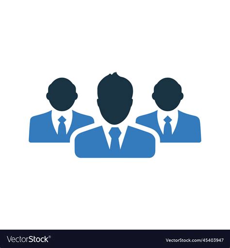 Businessman Icon Simple Editable Graphics Vector Image