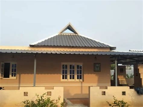 Kerala Model Hip Roof Roofing Services For Residential Buildings At