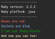 JRuby Gradle