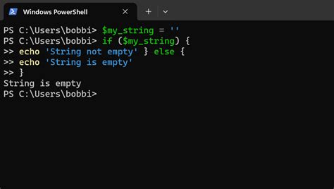 How To Check If String Is Empty In Powershell With Examples