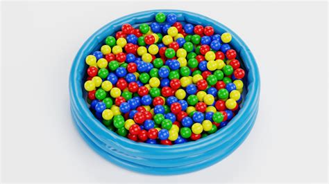 3d Ball Pit Model Turbosquid 2244178