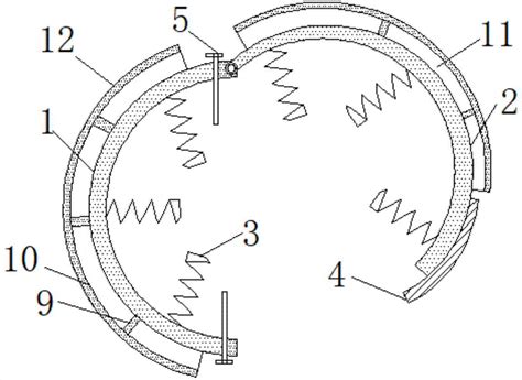一种摩托车排气管防护罩安装固定装置的制作方法2