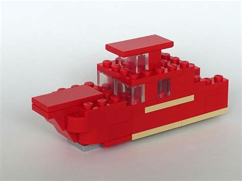 Lego Moc 40220 Yacht By Tomik Rebrickable Build With Lego
