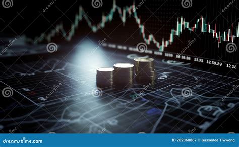 Eurusd Forex Market Trading Symbols On Dollar Money Generative Ai Stock Illustration