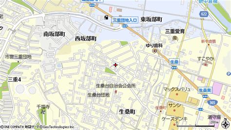 三重県四日市市生桑町 地図（住所一覧から検索） ：マピオン