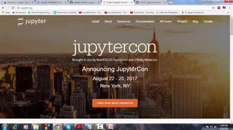 Jupyter Notebook Tutorial Youtube