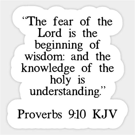 Proverbs 910 Kjv By Ibmclothing Fear Of The Lord Proverbs 9 Proverbs
