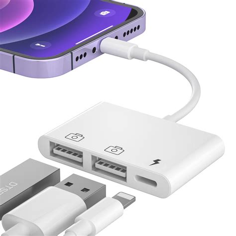 Jual Mipanda Lightning To Usb 3 Camera Adapter Iphone Pad To Otg Card Reader Hub Pad Usb 3 0