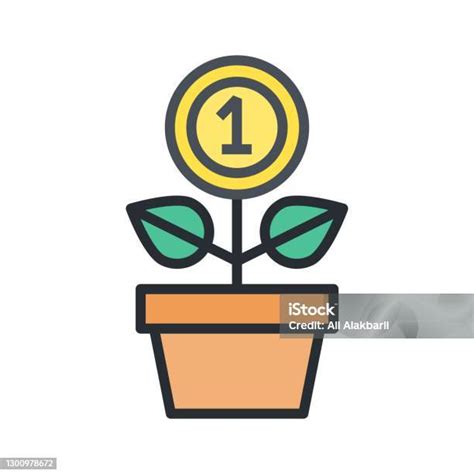 투자 성장 개념의 플랫 디자인 벡터 일러스트 웹 사이트 및 프로모션 배너에 대한 돈 성장 개념에 대한 스톡 벡터 아트 및 기타 이미지 Istock