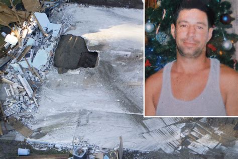 Man In Sinkhole