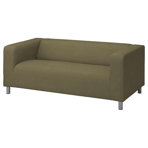 Klippan Cover For 2 Seat Sofa Flackarp Yellow Green Ikea Ireland