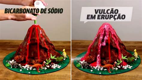 Experi Ncia Do Vulc O Em Erup O Como Fazer E A Incr Vel Explica O Do
