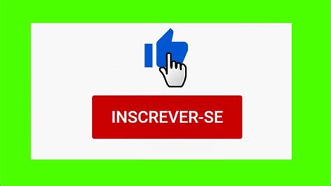Chroma Key Like E Inscrever Se MODELO 1 2020 YouTube