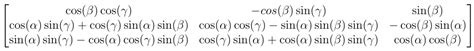 Matlab Decomposing Rotation Matrix X Y Z Cartesian Angles Stack Overflow