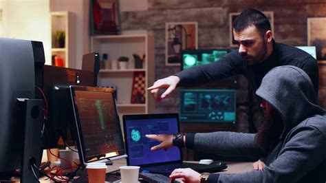 Dangerous Hooded Hacker And Her Partner Hacking The Government Planting A Malware 40291910