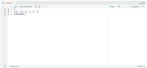 Lesson Using RStudio Introduction To R Programming