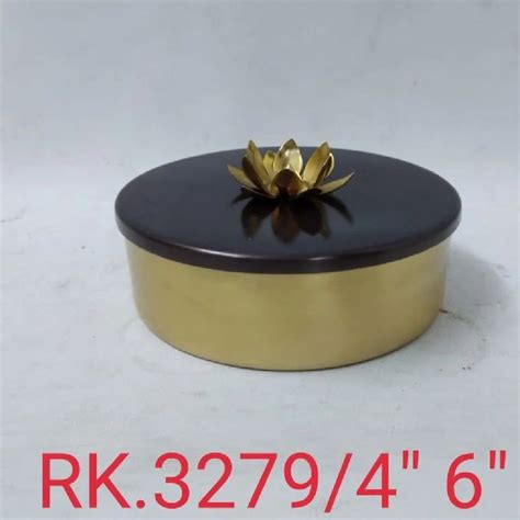 6inch Brass Kitchen Container Type Non Disposable 500 Ml At ₹ 440