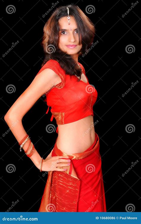 Belle Fille Indienne Photo Stock Image Du Mignon Visage 10680086