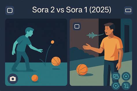 Sora 2 Vs Sora 1 2025 Key Upgrades Comparison And Use Cases