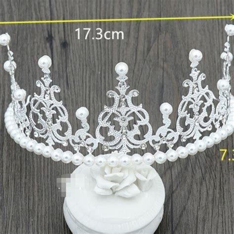 Jual Cmp02 Cake Topper Mahkota Crown Hias Kue Ultah Tiara Rambut