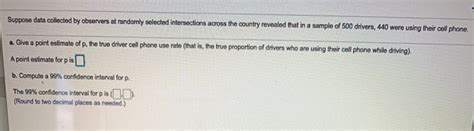 solved suppose data collected by observers at randomly