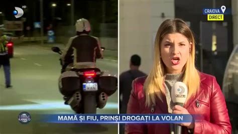 Mamă și Fiu Prinși Drogați La Volan Stirile Kanal D